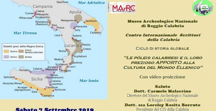Le póleis calabresi e il loro apporto alla cultura del Mondo Ellenico ...